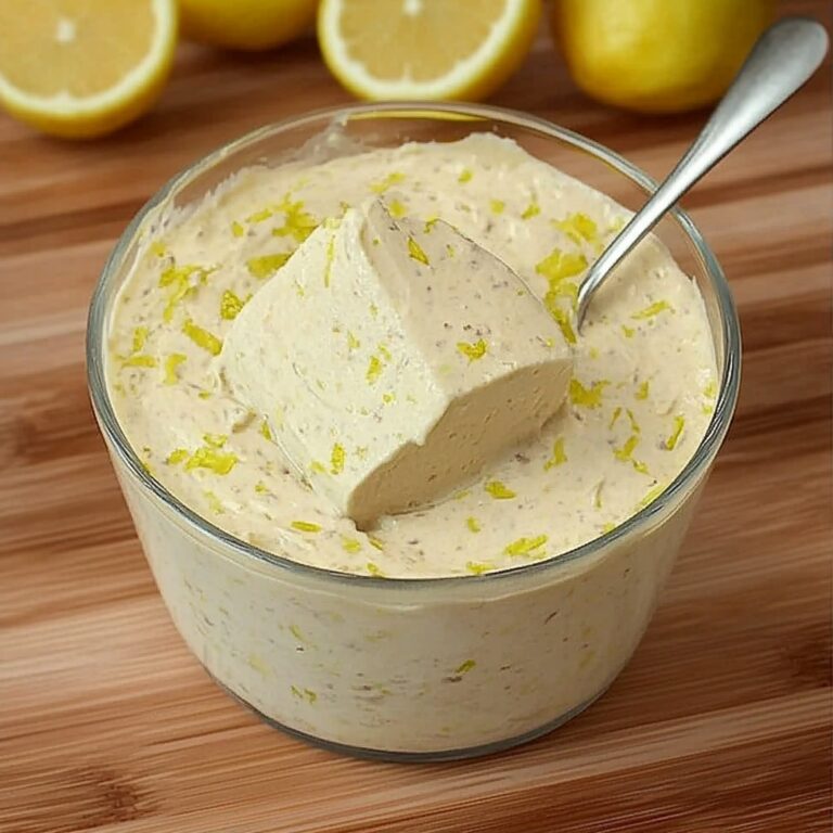 No-Bake Creamy Lemon Delight: A Simple and Refreshing Dessert