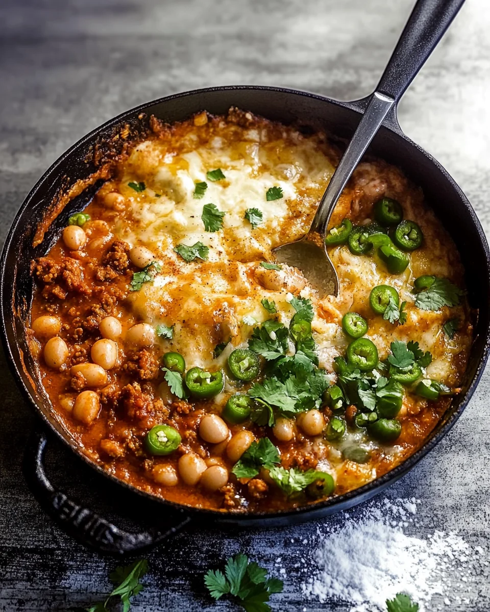 Chorizo & White Bean Enchilada Skillet: A Flavor-Packed One-Pan Wonder