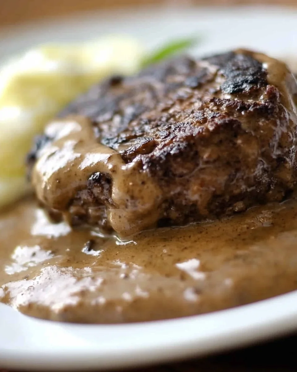 Hamburger Steak with Country Gravy: A Comfort Food Classic
