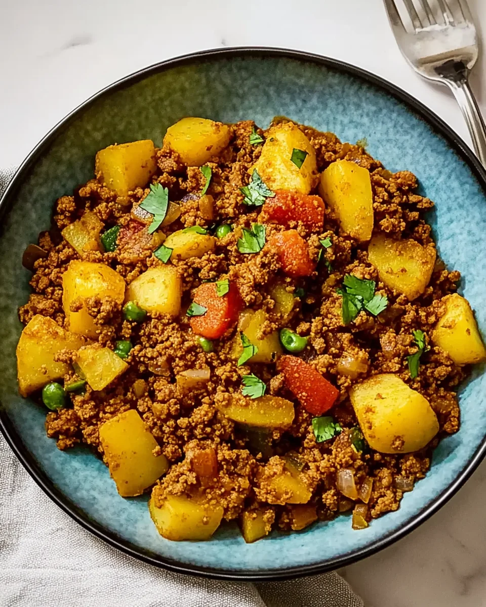Keema Aloo (Ground Beef and Potatoes): A Flavorful One-Pot Delight