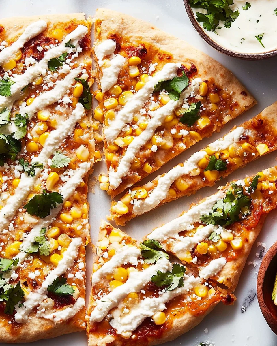 Mexican Street Corn Flatbread: A Flavor-Packed Fusion of Comfort and ...
