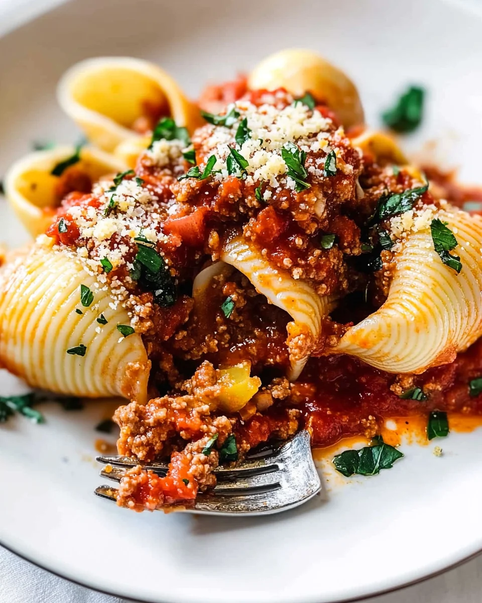 Stuffed Shells with Meat Sauce: A Comforting Classic