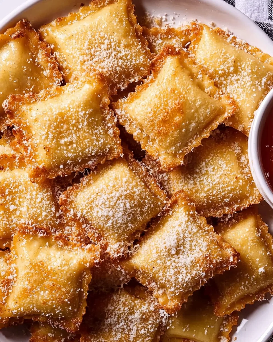 Toasted Ravioli: A Crispy, Cheesy Delight