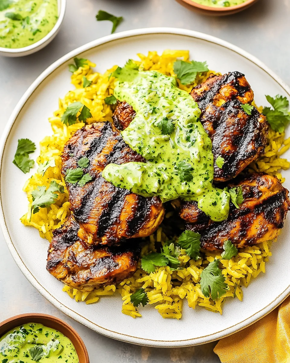 Peruvian Chicken and Rice with Green Sauce: A Flavorful Latin Classic