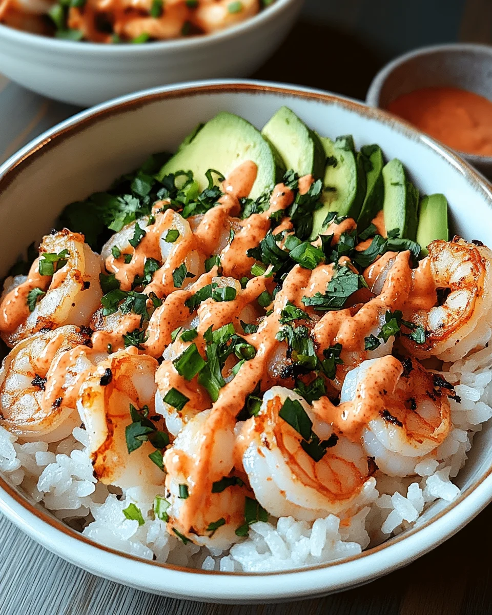 The Ultimate Shrimp Rice Bowl with Spicy Mayo: A Flavor-Packed Meal