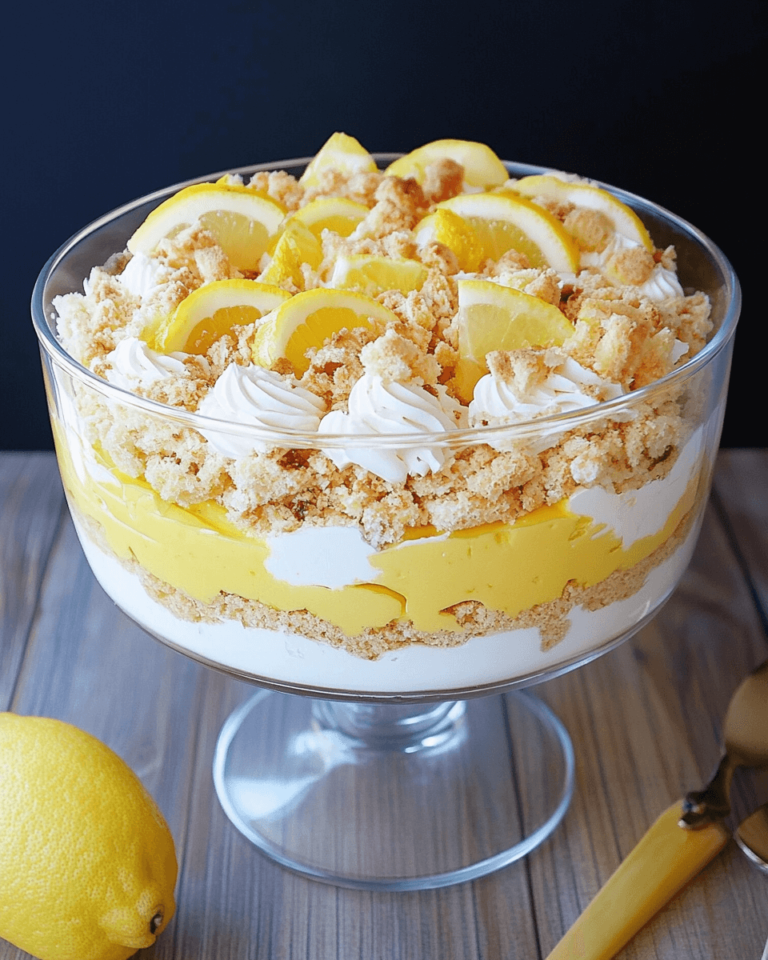 Easy Lemon Trifle: Discover This Delightful Dessert!