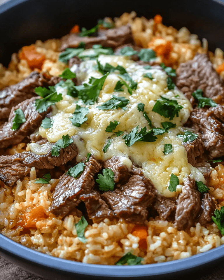 Steak & Queso Rice: A Flavor-Packed Recipe to Try!