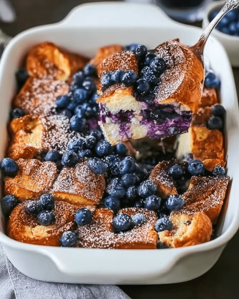 Blueberry French Toast Casserole: A Delicious Morning Treat!